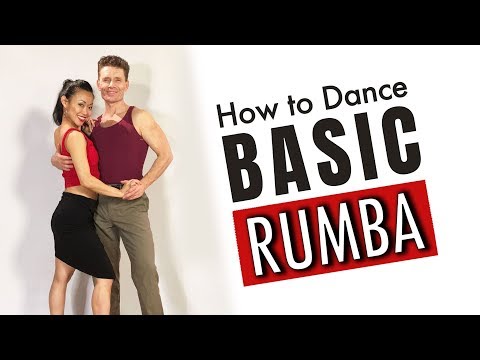 Basic RUMBA Step - Beginners Dance Tutorial