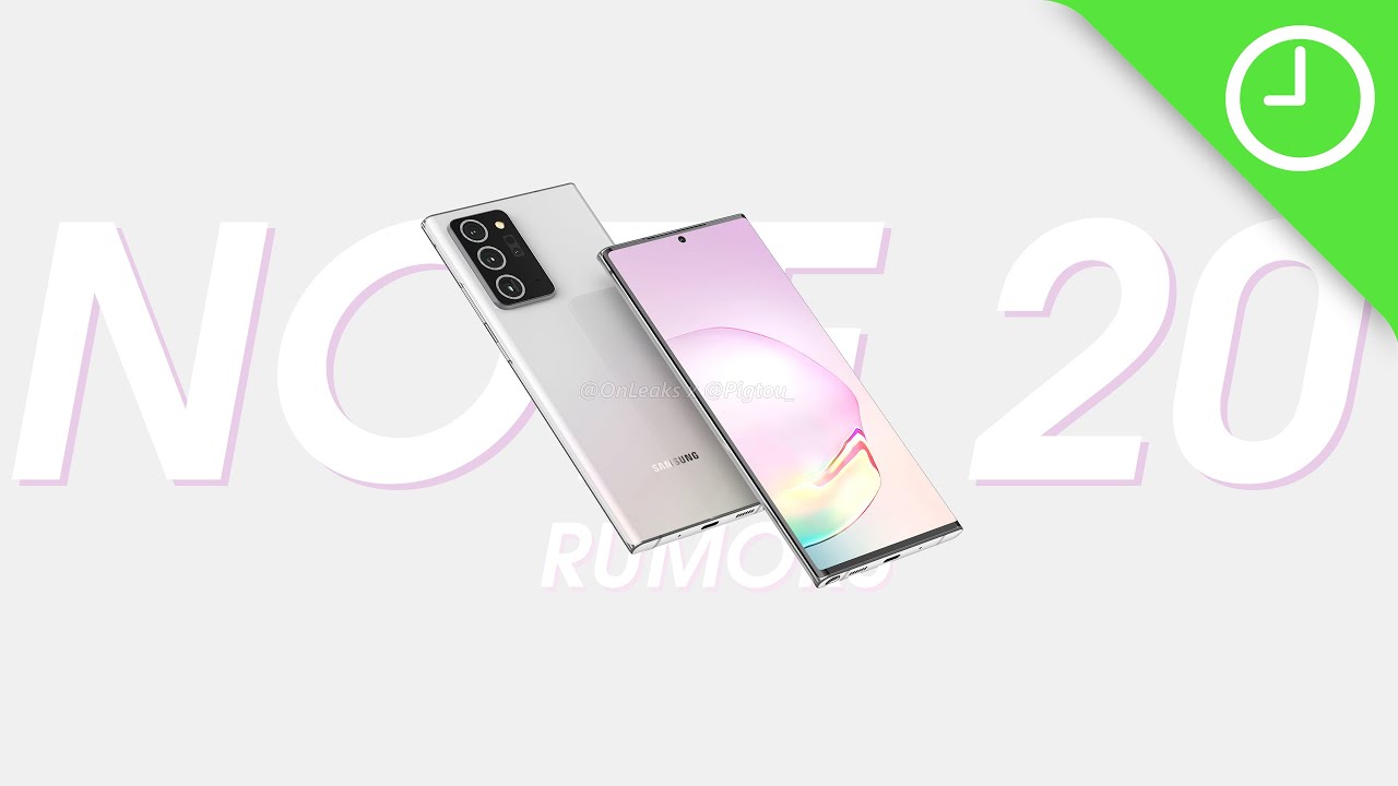 Galaxy Note 20: Everything we know so far! - YouTube