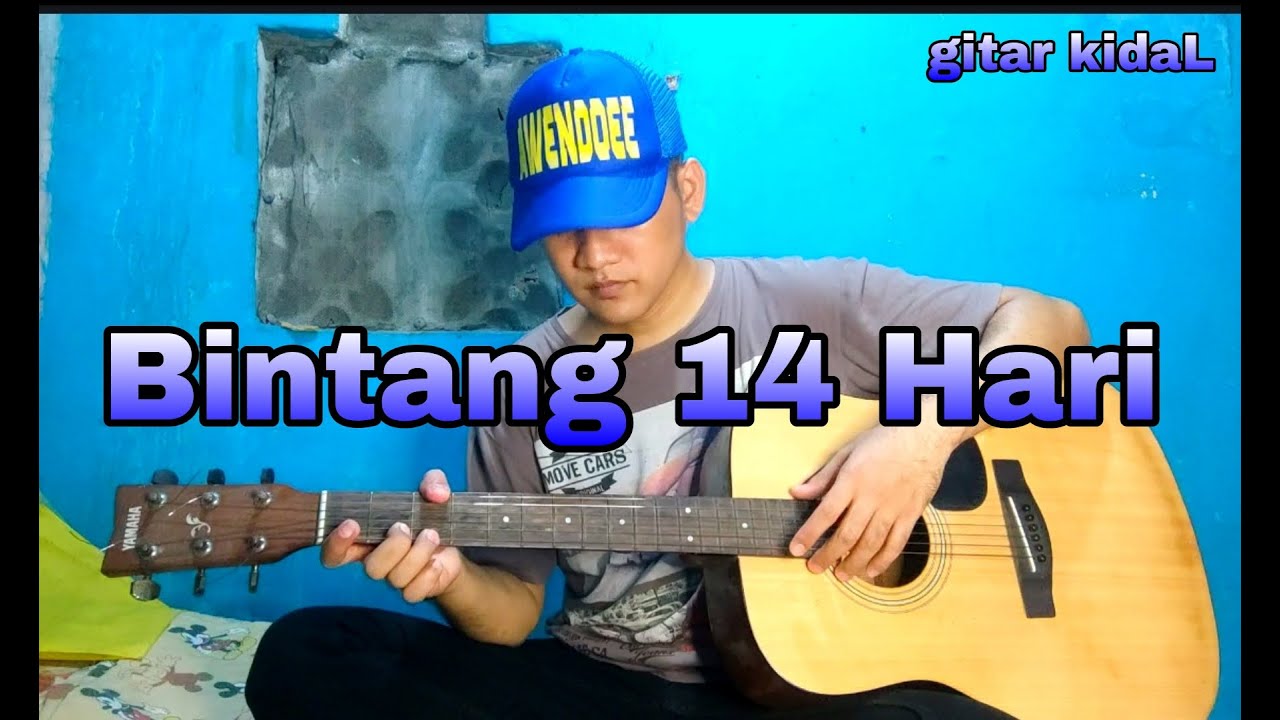 Belajar Lagu Bintang 14 Hari | gitar kidaL PEMULA - YouTube