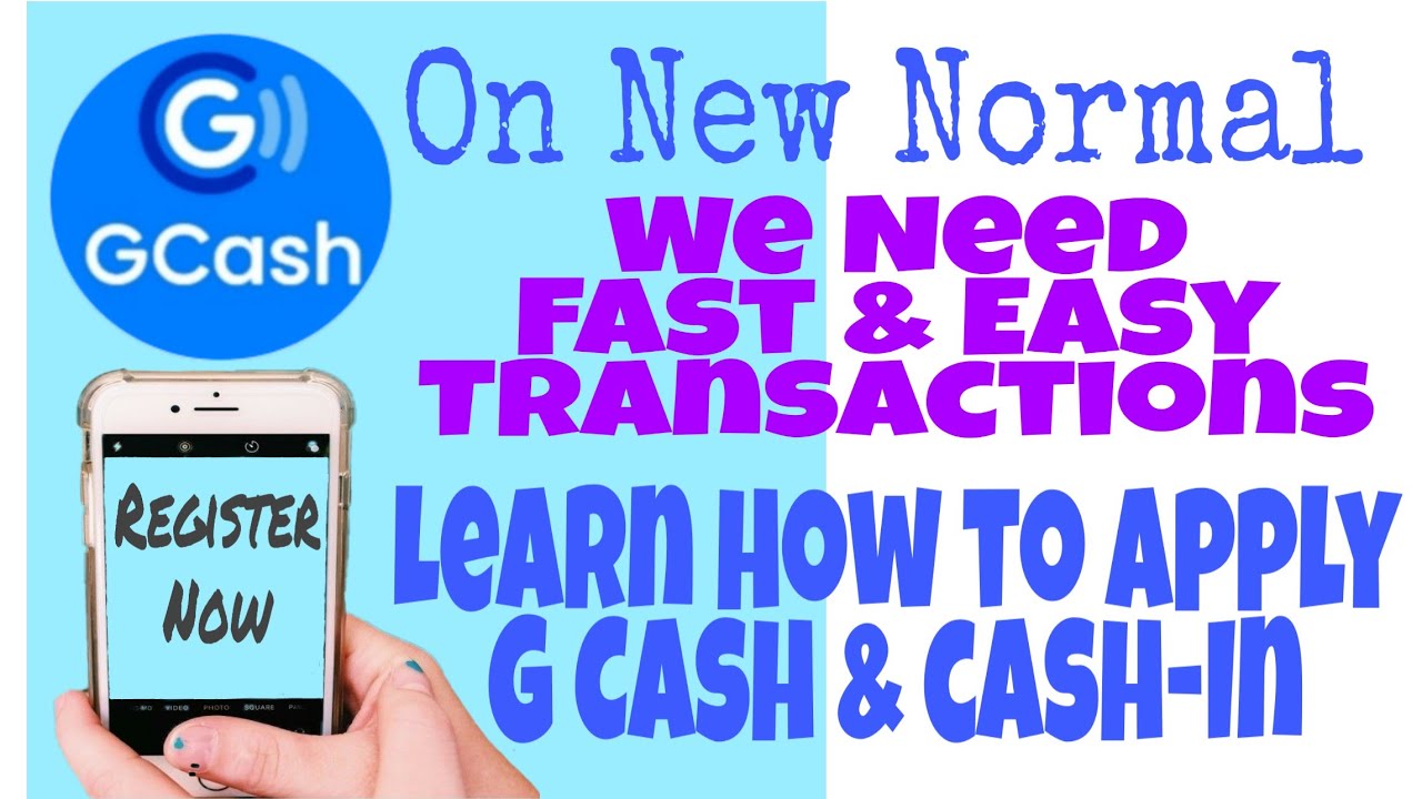 GCash tutorial on How to Apply & how to Cash-In. - YouTube
