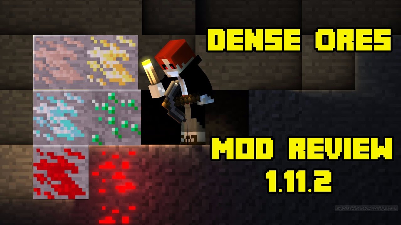 Dense Ores Mod REVIEW Minecraft 1.11.2 en Español - YouTube