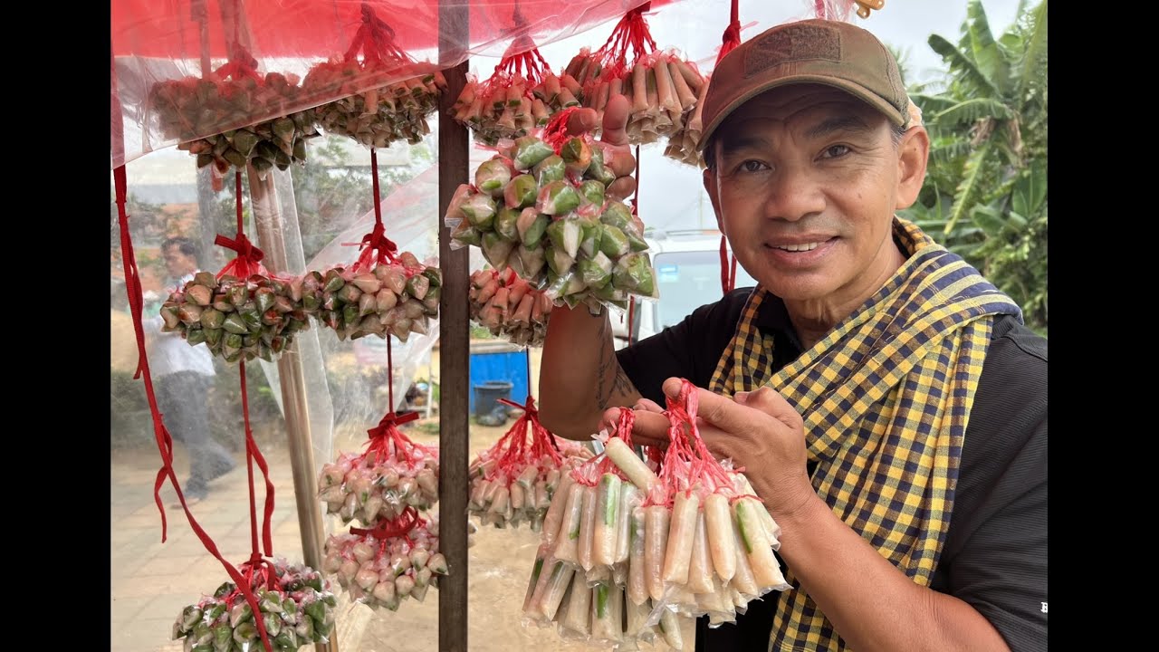 How to make fermented sour fish in Battambang ...