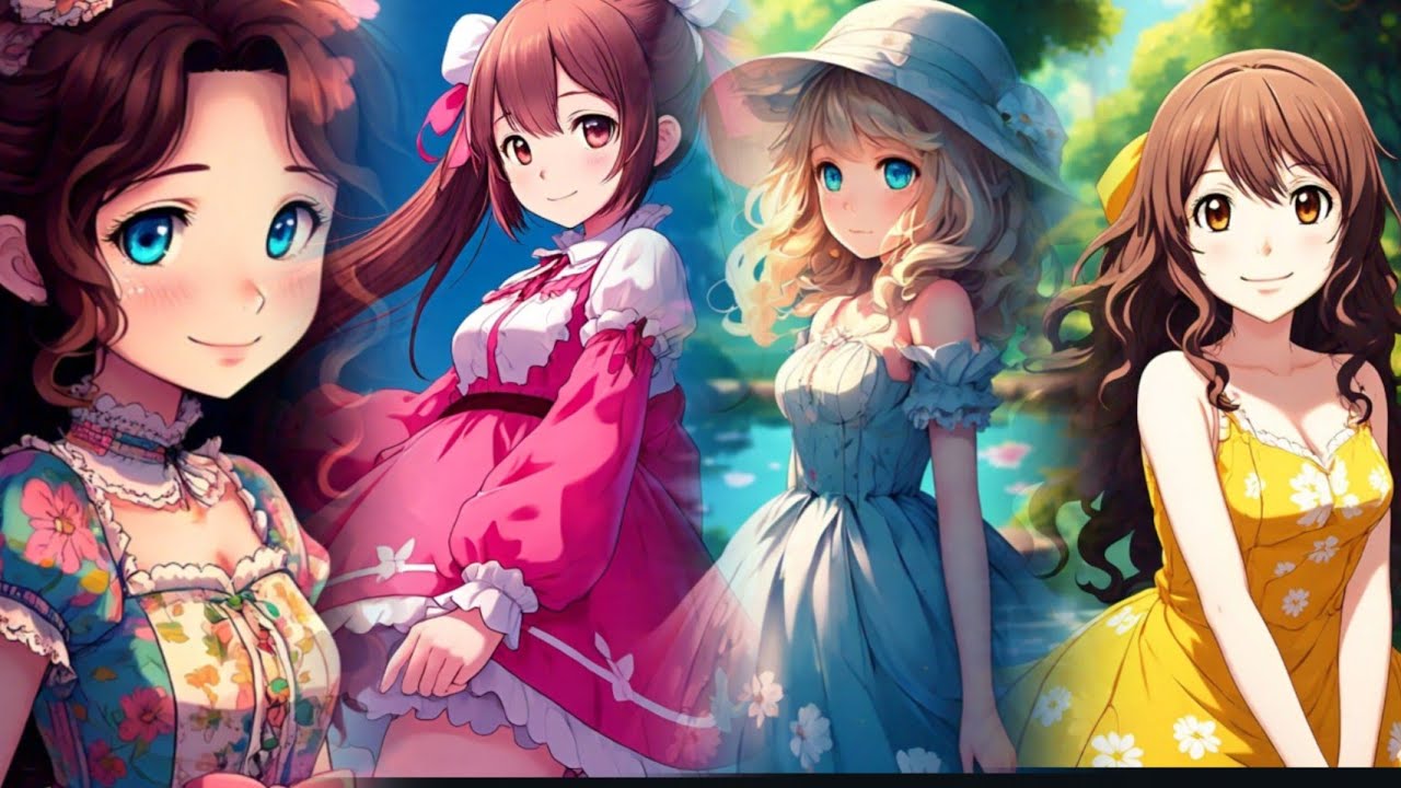 Cute Anime girl WhatsApp dp/Beautiful cartoon pic/cute cartoon dpz for ...