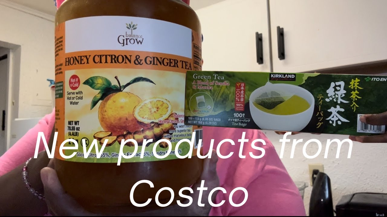 Honey Citron 🌱 & Ginger Tea Costco - YouTube
