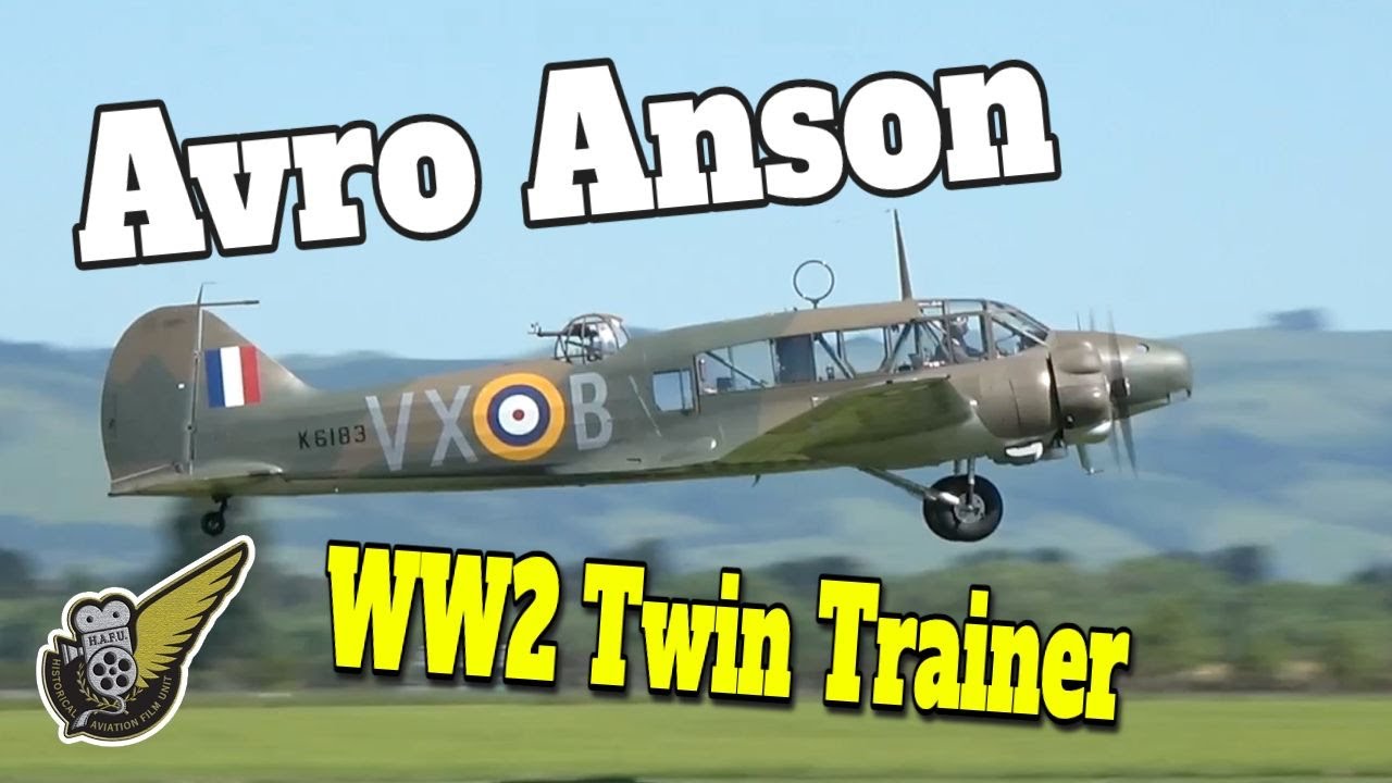 WW2 Avro Anson Mk.1 - Twin Engine Trainer/Bomber - YouTube