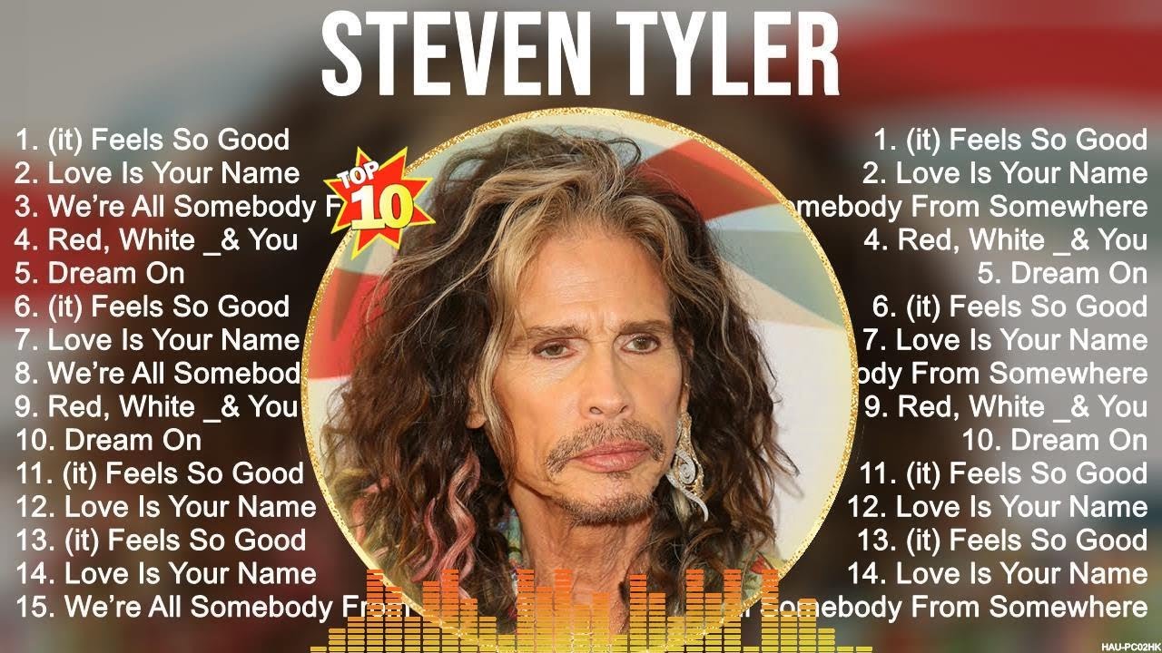 Steven Tyler Greatest Hits 2023 Collection Top 10 Hits Playlist Of All ...