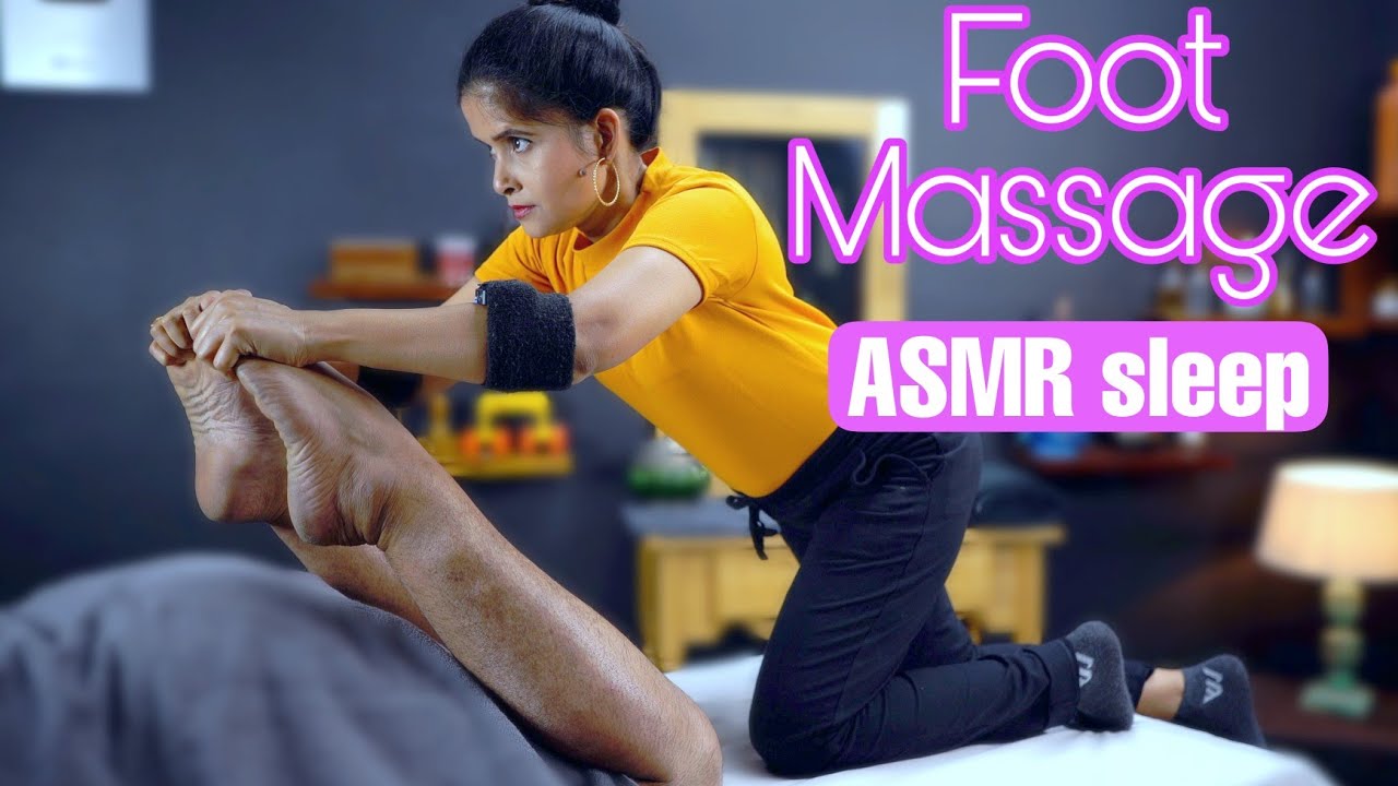 Foot massage asmr sleep 💈This Is Painkiller Tissues Relief therapy💈 ...