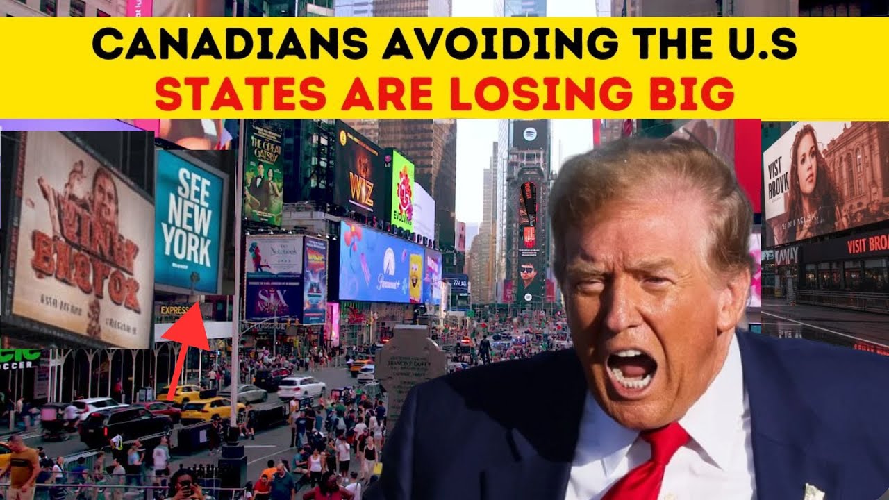 Six U.S. States Hit Hard by Canada’s Travel Boycott - YouTube