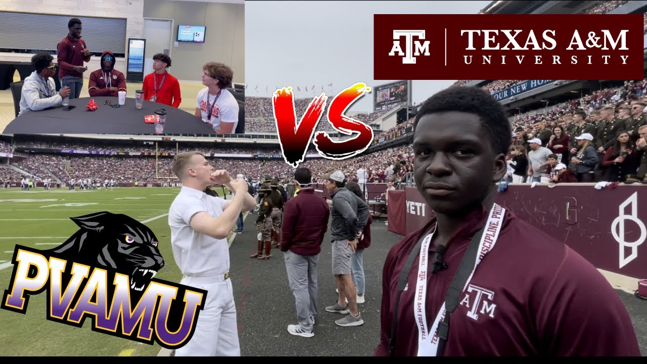 HBCU VS PWI INSANE FOOTBALL GAME!!!| Texas A&M VS. Prairie View A&M ...