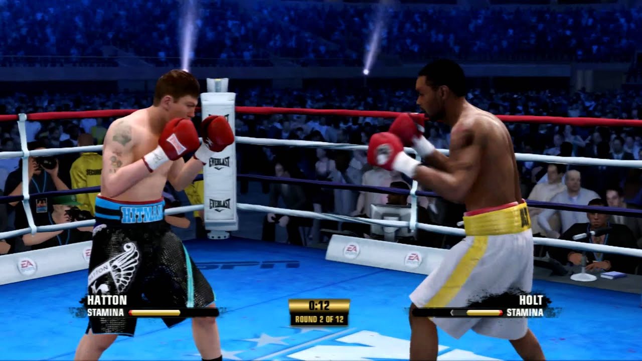 Fight Night Champion (PS3): Ricky Hatton (com) vs Kendall Holt (com ...