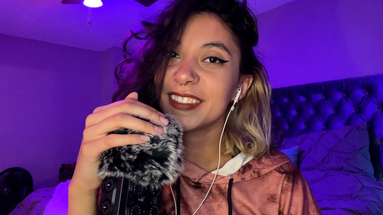 New Mic Test ~ Sensitive Soft Spoken & Fuzzy Mic Scratches ~ ASMR - YouTube