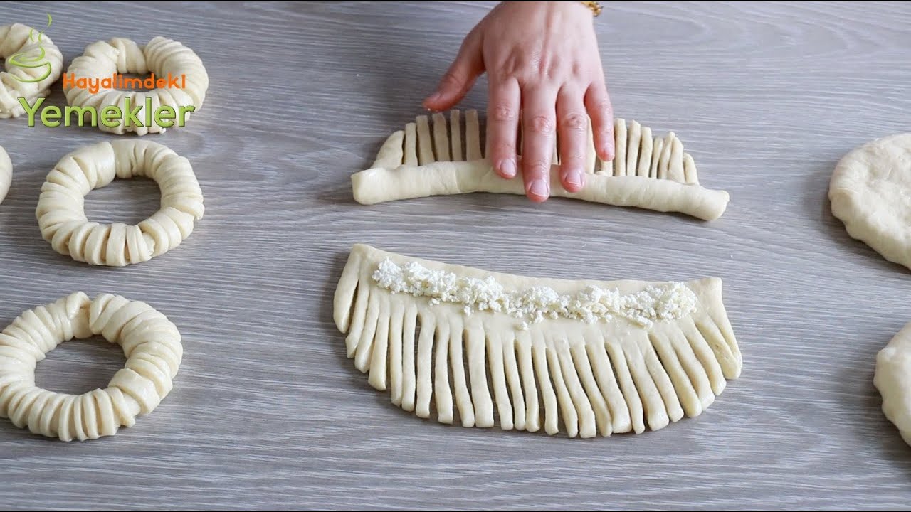 EN GARANTİLİ POĞAÇA HAMURU SİMİT ŞEKLİNDE ÇİZİK POĞAÇA 💯 PAMUK POĞAÇA ...