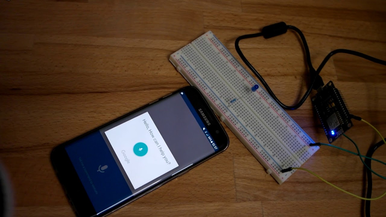 Speech recognition esp8266 IOT - YouTube