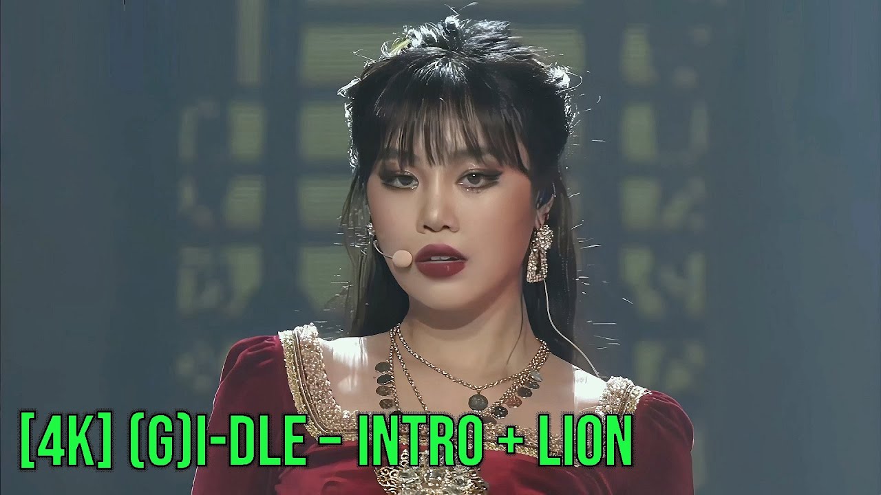 [ 4K LIVE ] (G)I-DLE - Intro + Lion [ 191031 Mnet Queendom 2019 ...