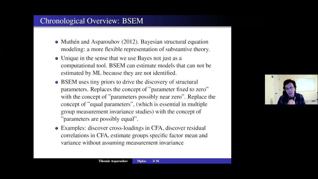 Advances in Latent Variable Modeling with Bayesian Estimation (Mplus series part 1) - YouTube