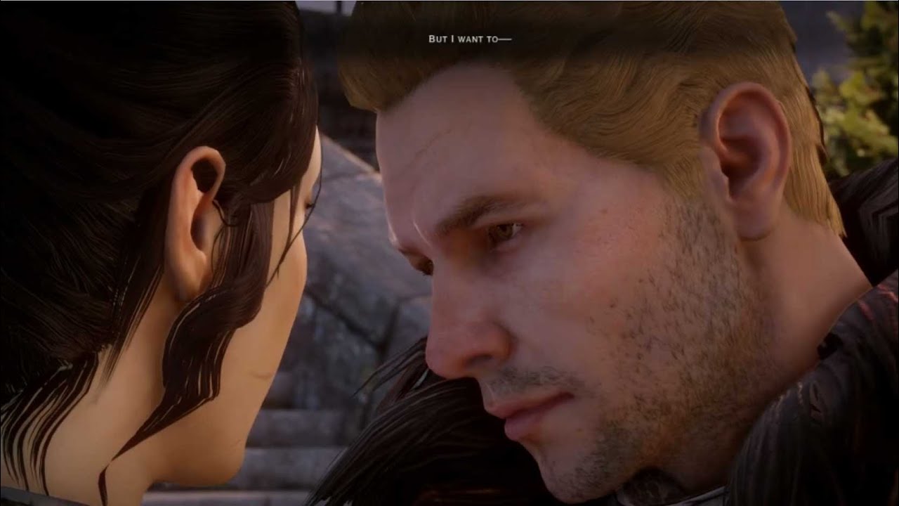 Cullen Romance (First Scene) with Human Mage - Dragon Age: Inquisition ...