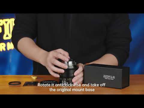 DZOFILM KOOP Filter - How to Install KOOP Filter on Vespid&Catta Ace Lens
