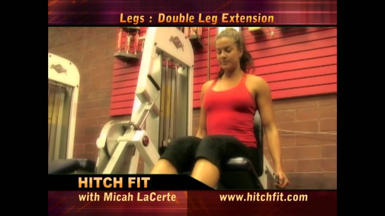 How to Perform: Leg Extension - Hitch Fit - YouTube