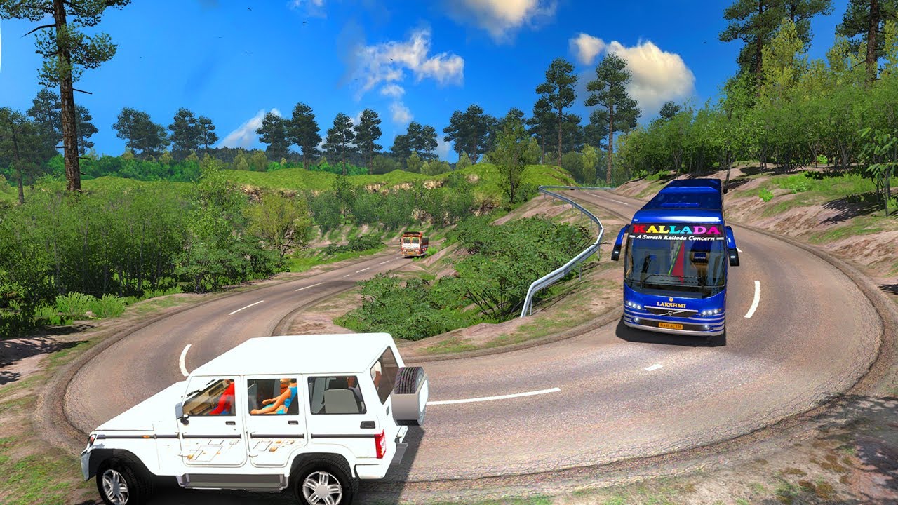 Amazing Volvo Bus Driver | B11r Volvo Bus | Kallada Volvo - YouTube