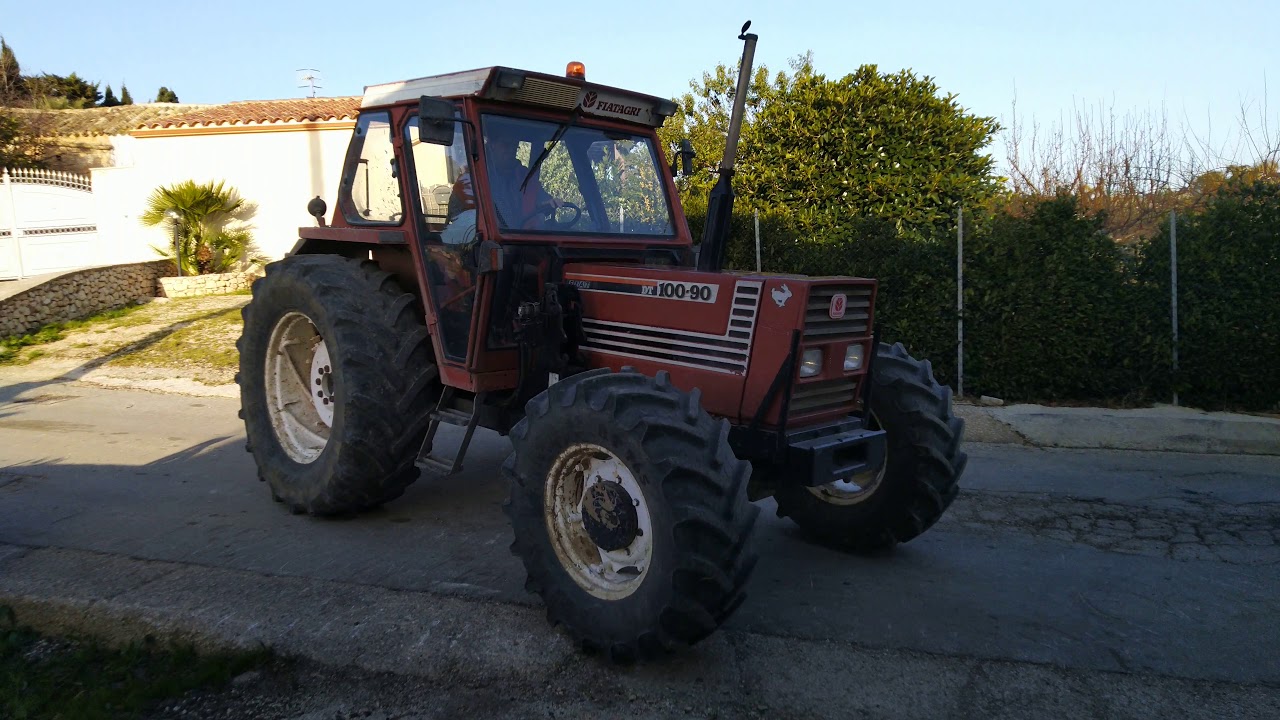 FIAT 100-90 DT COLD START - YouTube