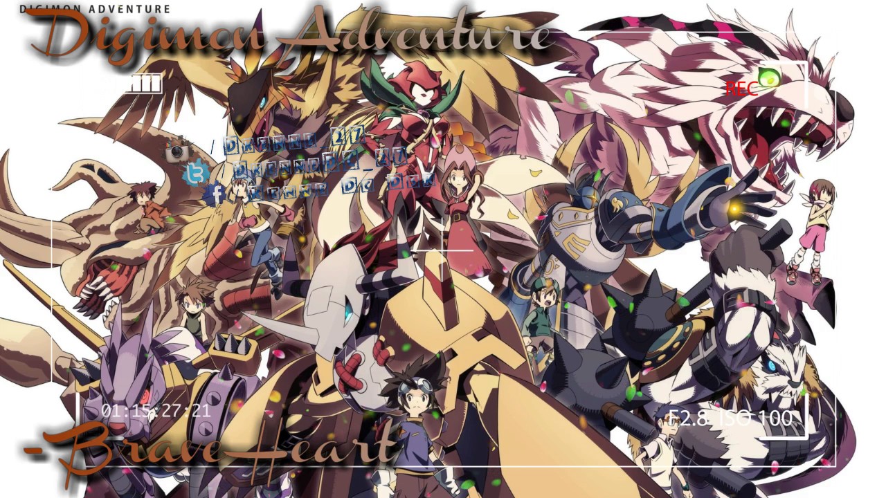 Música Anime / Digimon Adventure- Brave Heart - YouTube