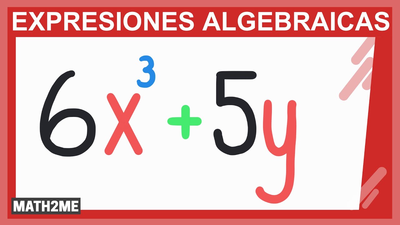 Expresiones algebraicas | Conceptos de coeficientes, constantes y ...