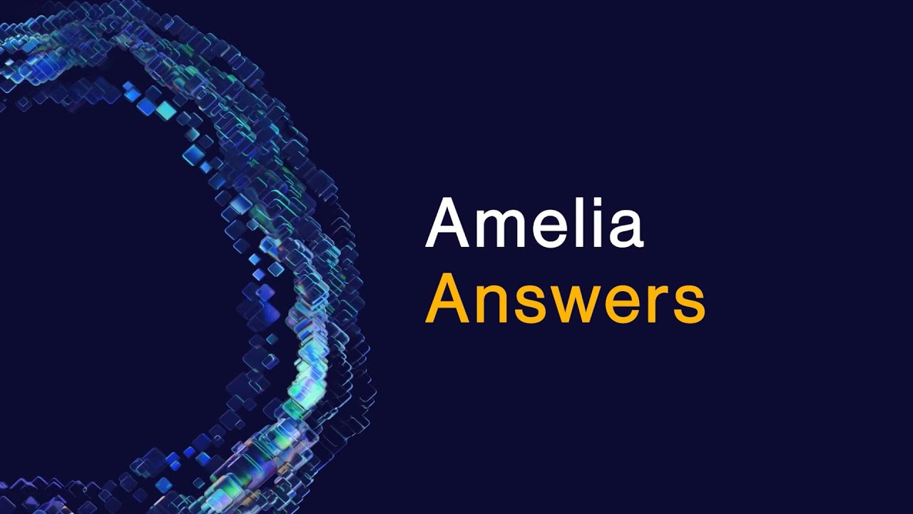 Amelia Answers: Knowledge AI for the Innovative Enterprise - YouTube