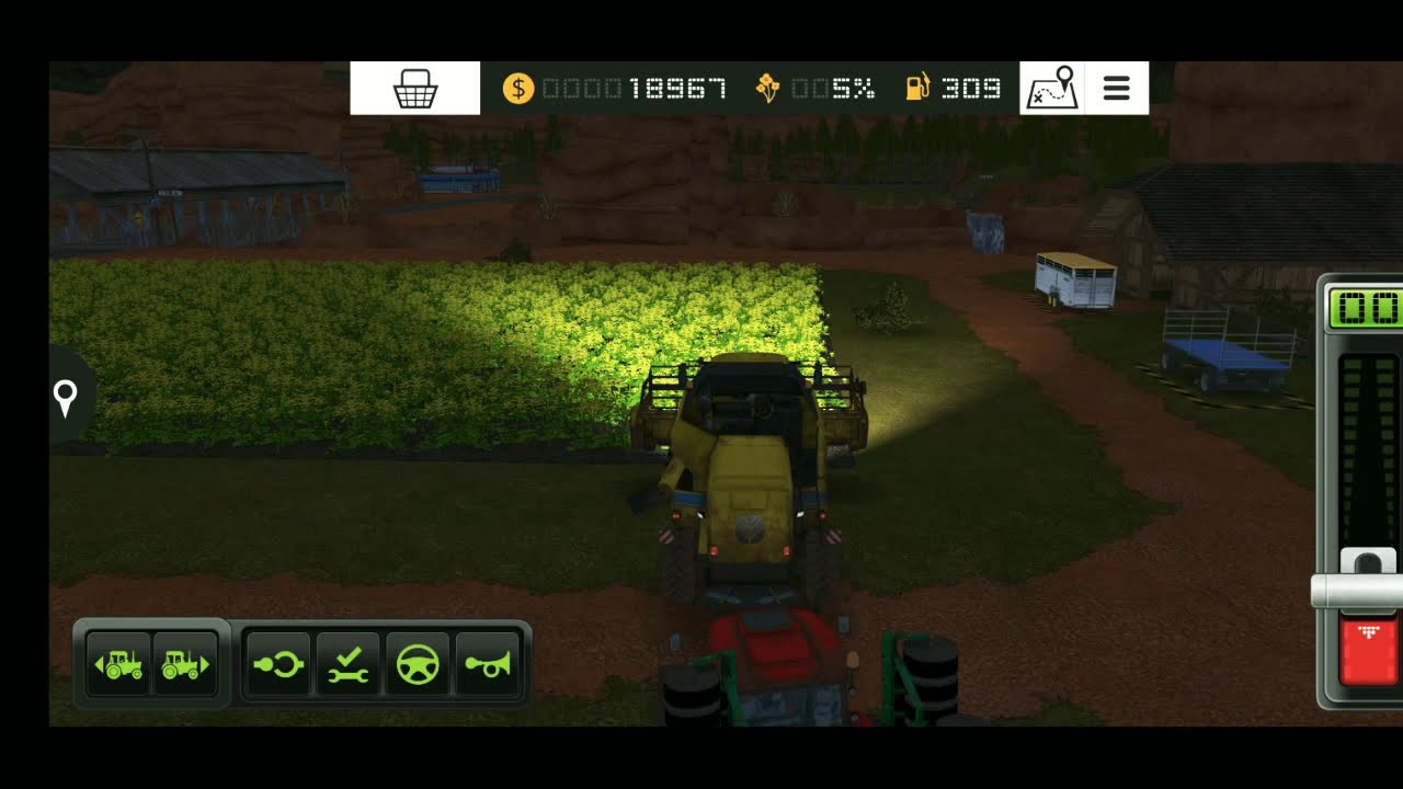 Farming Simulator|Game Play #2| Time Lapse| - YouTube