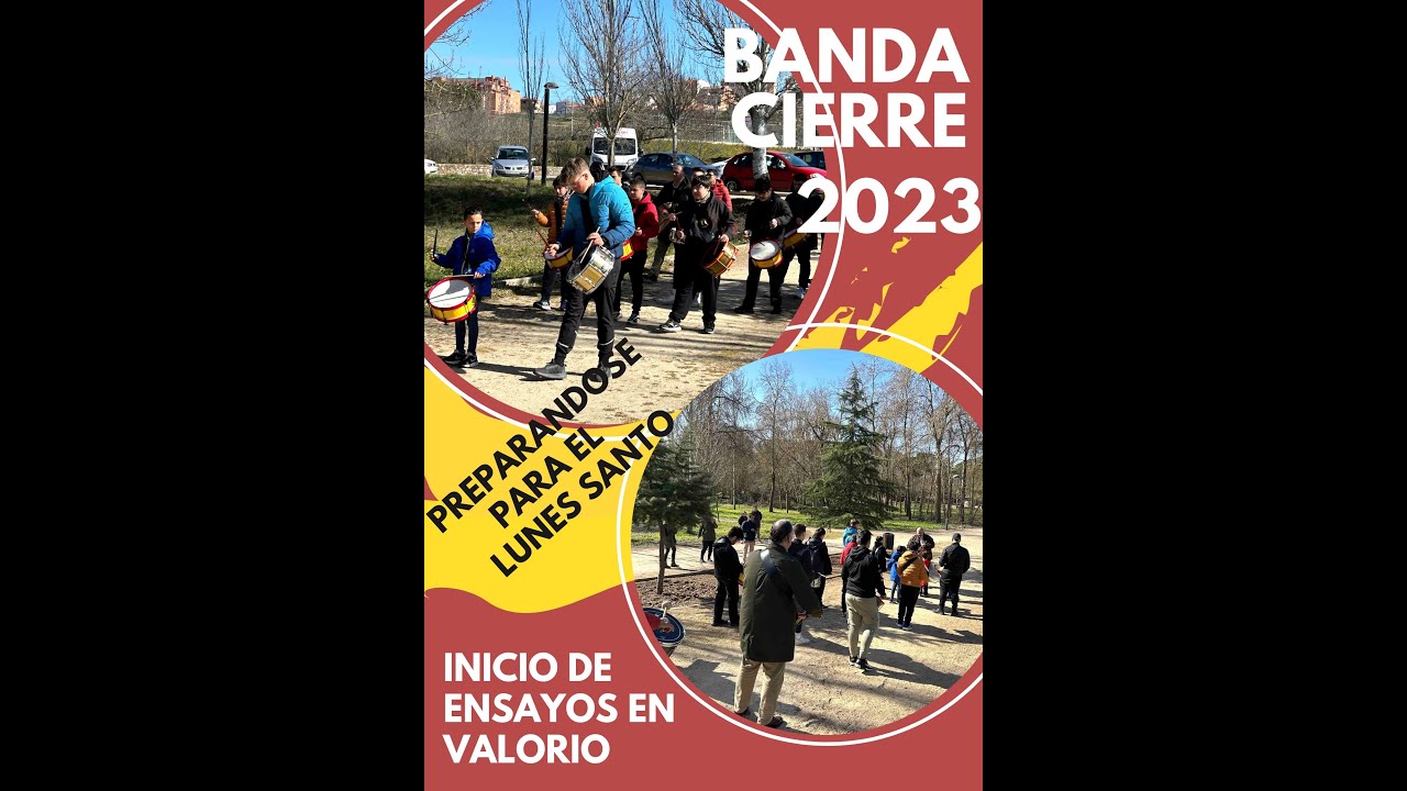 Primer ensayo Banda de Cierre 2023 - YouTube