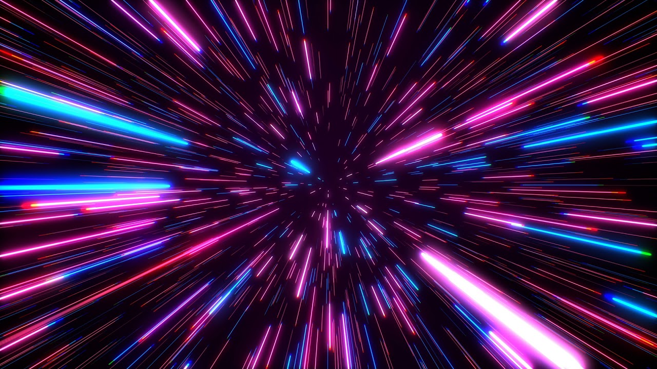 Hyperspace Jump Through The Stars - Wormhole - Loop - YouTube
