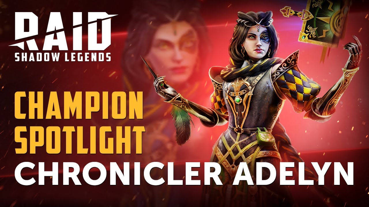 RAID: Shadow Legends | Champion Spotlight | Chronicler Adelyn - YouTube