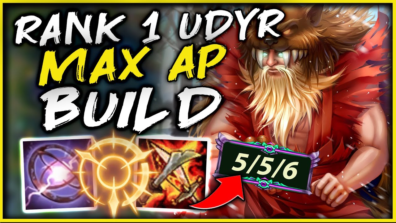 WHAT IS THIS DAMAGE!? THIS AP BUILD MAKE UDYR AN UNSTOPPABLE KILLING ...