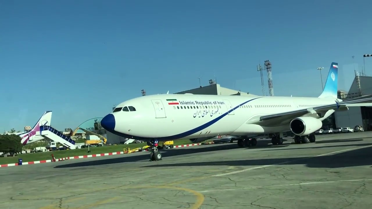 apron bus @ Tehran-Mehrabad airport THR - YouTube