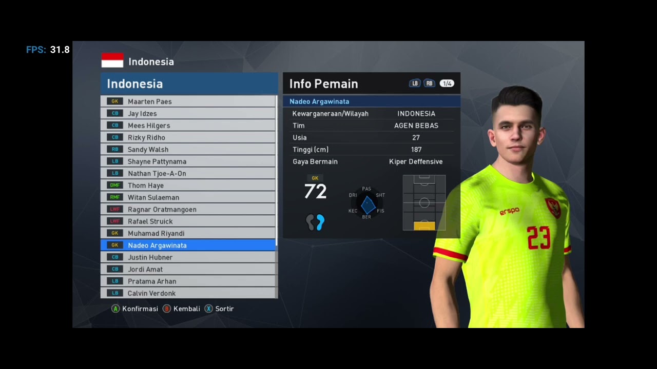 Face pack timnas Indonesia - YouTube