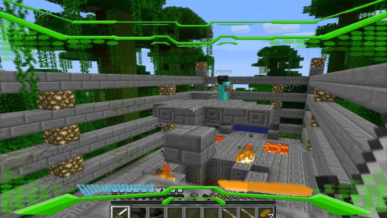 Minecraft The Predator Mod: Arena Fight - YouTube