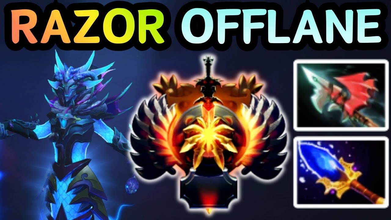 🔥 NEW PATCH 7.40b RAZOR OFFLANE DRAIN DAMAGE, DRAIN HOPE | DOTA 2 ...