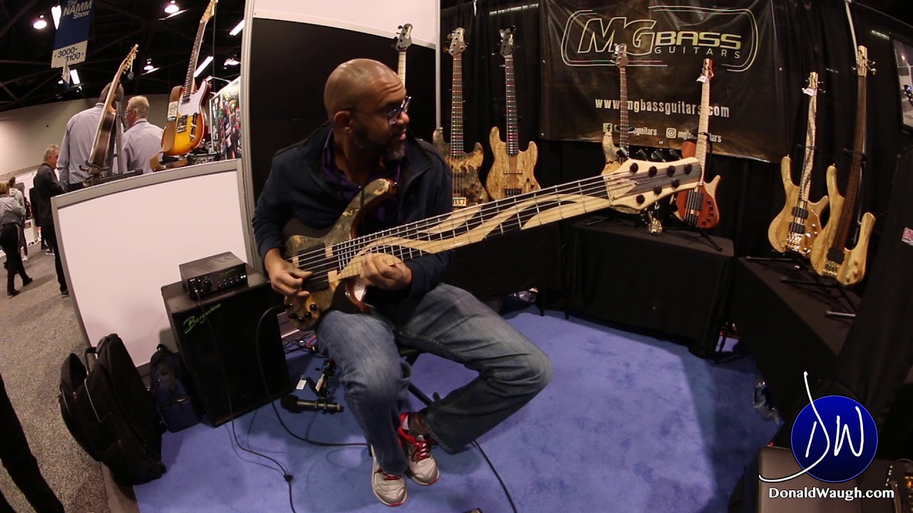 MG Bass Guitars at NAMM 2020 - YouTube