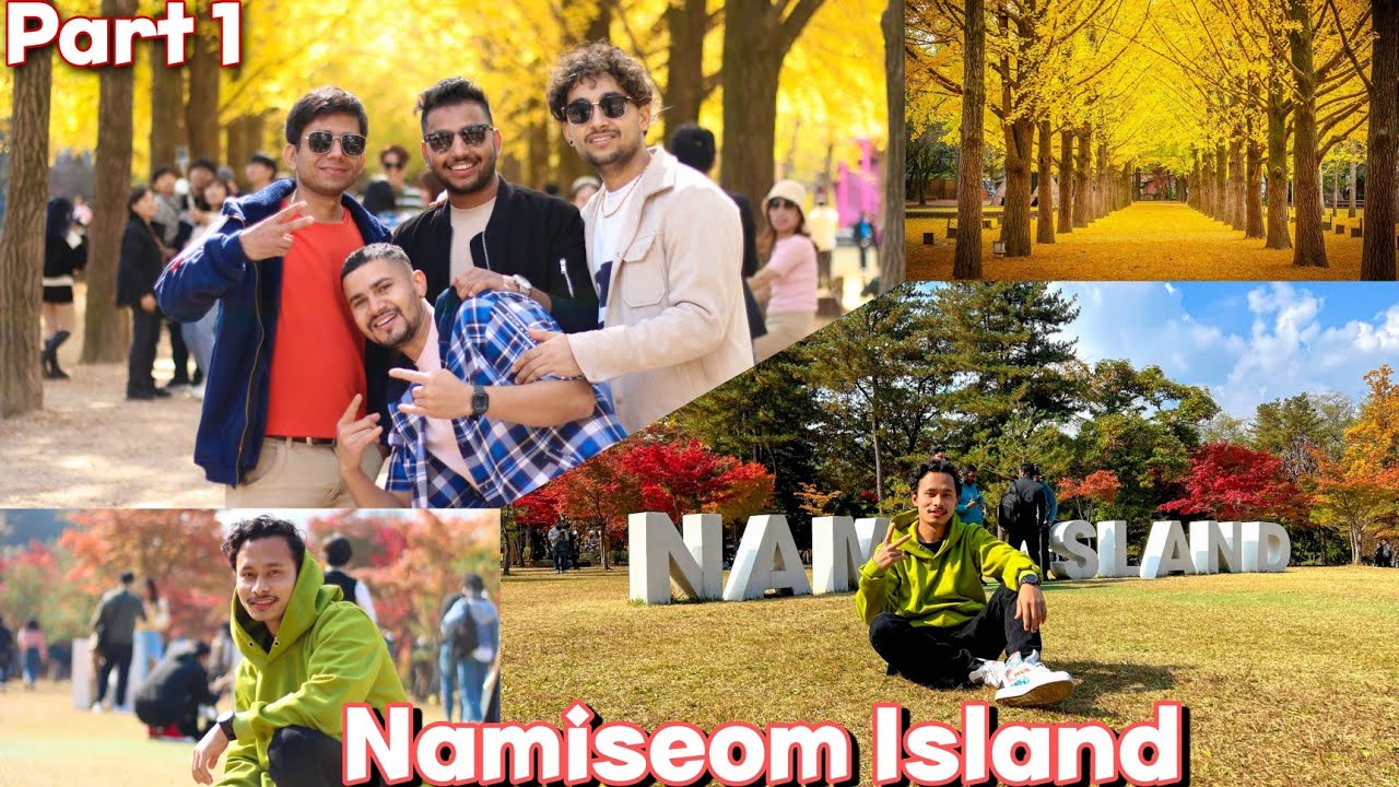 Namiseom Island Visiting Vlog [ 남이섬 여행 ] Nami Island |12th Vlog in ...