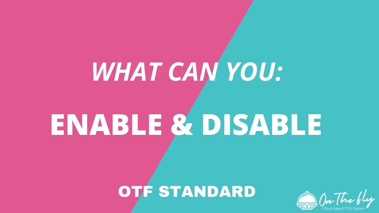 Explore our enable and disable features in settings - YouTube