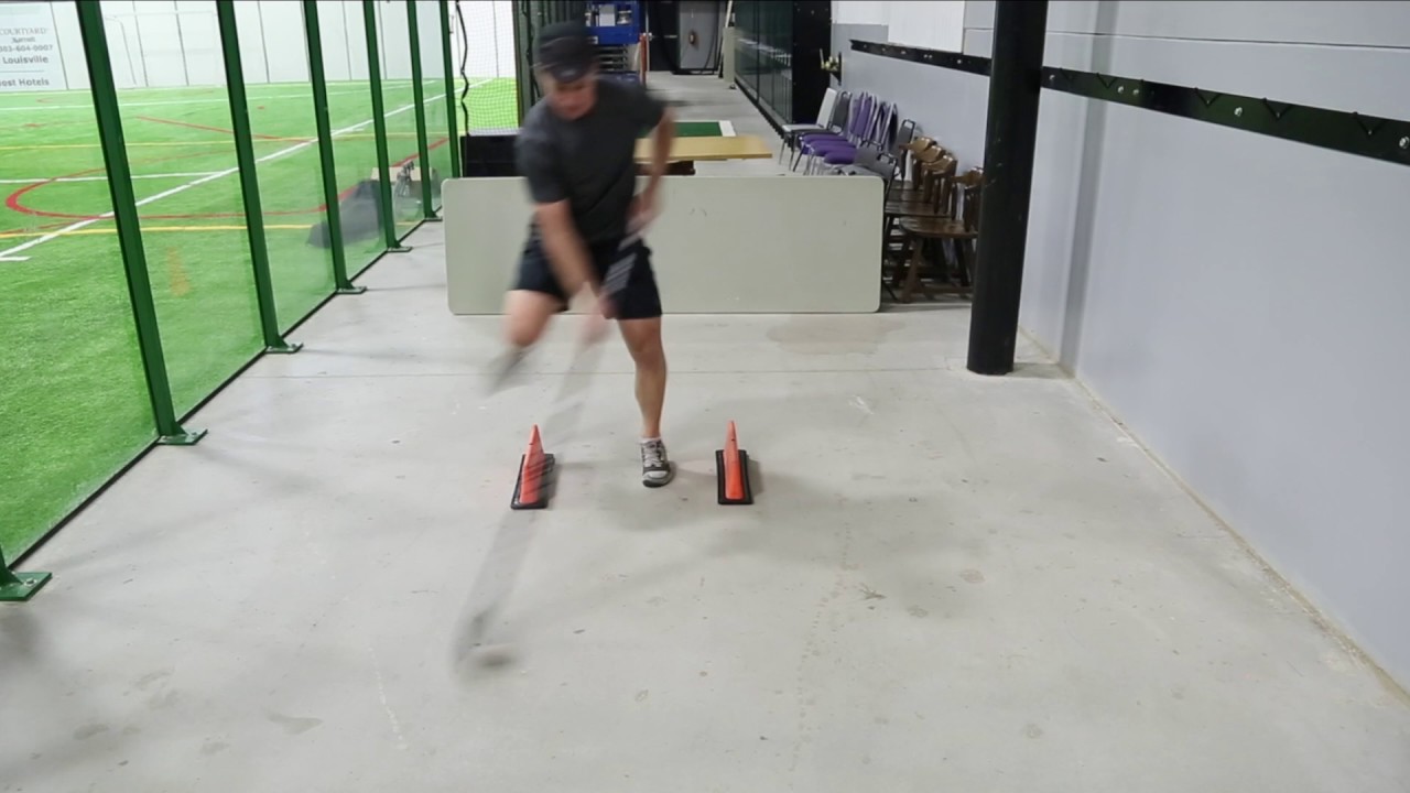 Connor McDavid Off-Ice Stick Handling Drill - Lateral Stick Handling ...