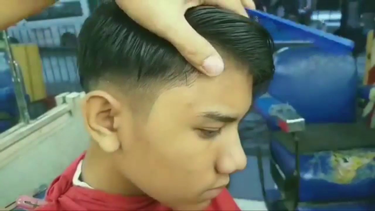 Basic hair cut 1 - YouTube