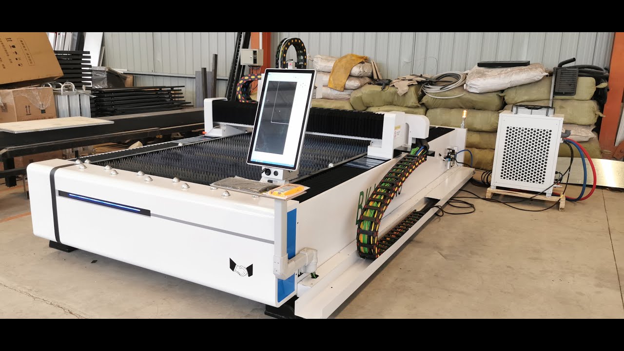 3015 3000w RUMAN LASER CUTTING MACHINE - YouTube