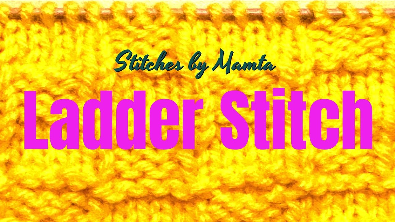 Ladder Stitch / Easy Knitting Pattern Sweater #crochet #knitting # ...