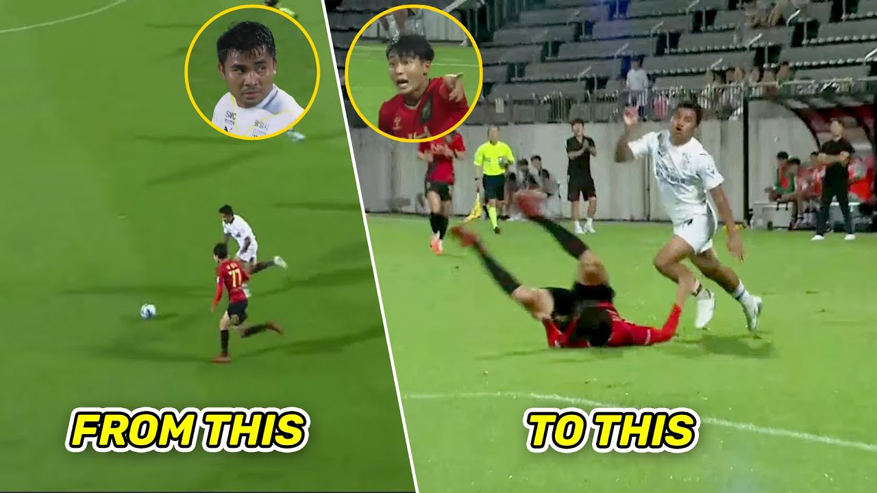Asnawi Adu Sprint dan Sliding Tackle sama Pemain Korea..! Pemain ...
