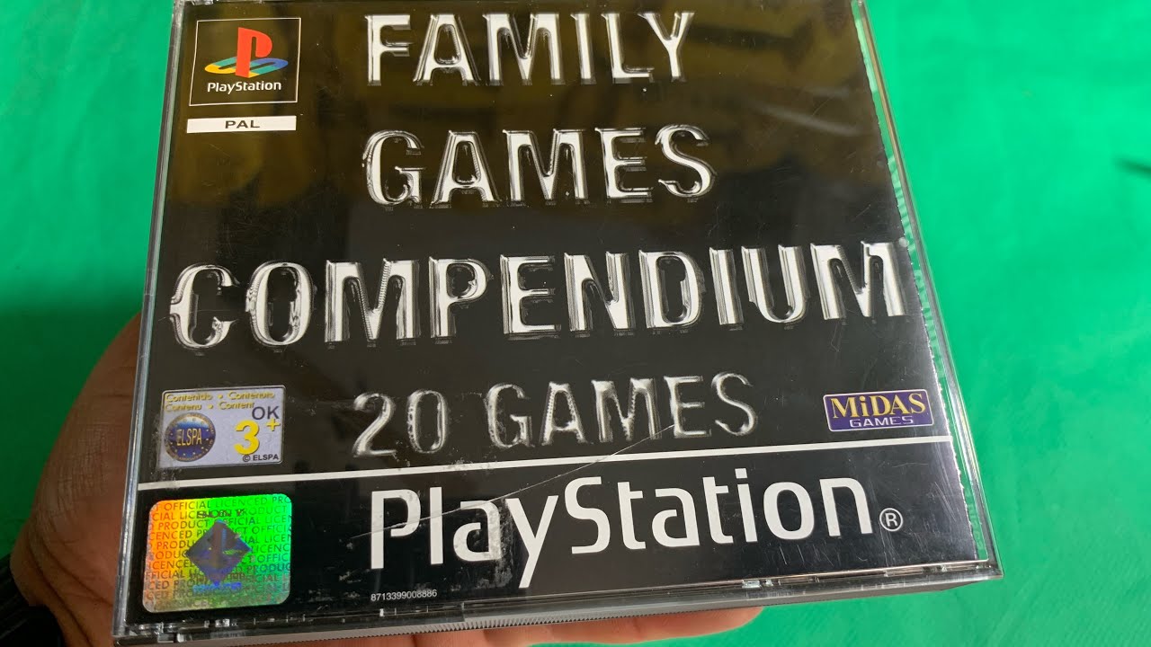 #45 PlayStation 1 Original ( Family Games Compendium ) Usado. COMPRE ...