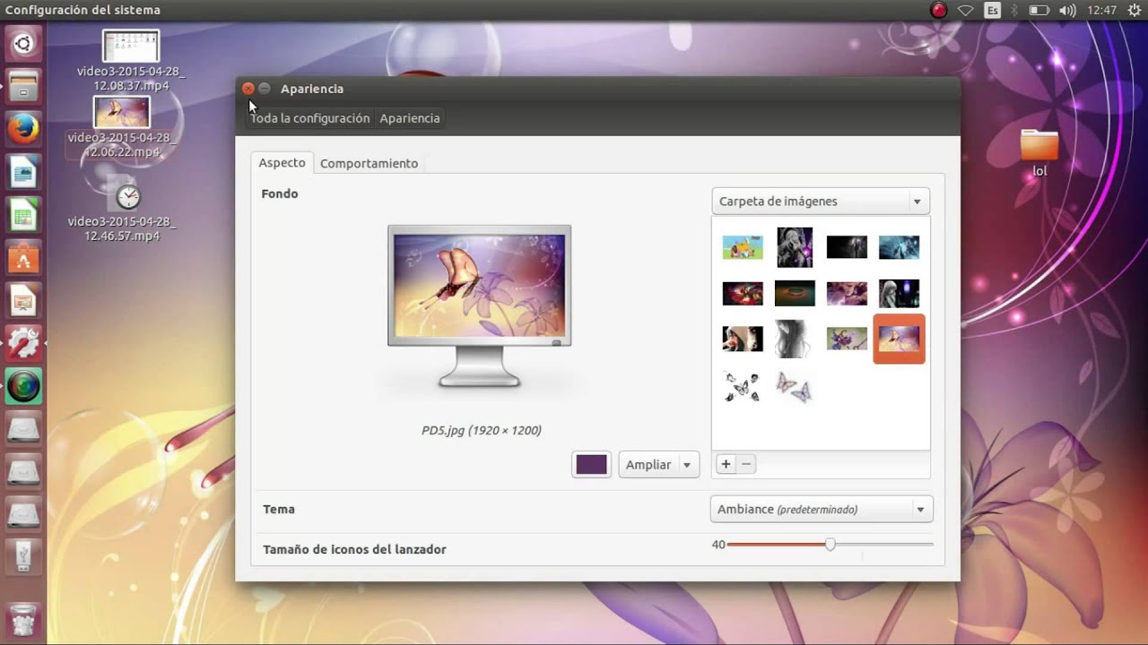 Interfaz Grafica de Ubuntu - YouTube
