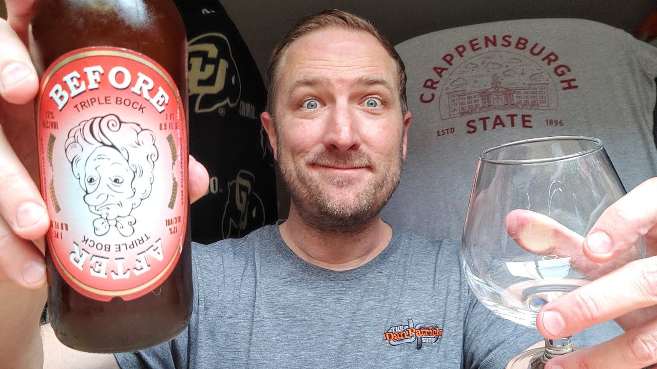 Before-After Triple Bock 🍺😳 Rinkuskiai 🍺 #Lithuania #Beer #Review 🍻 ...