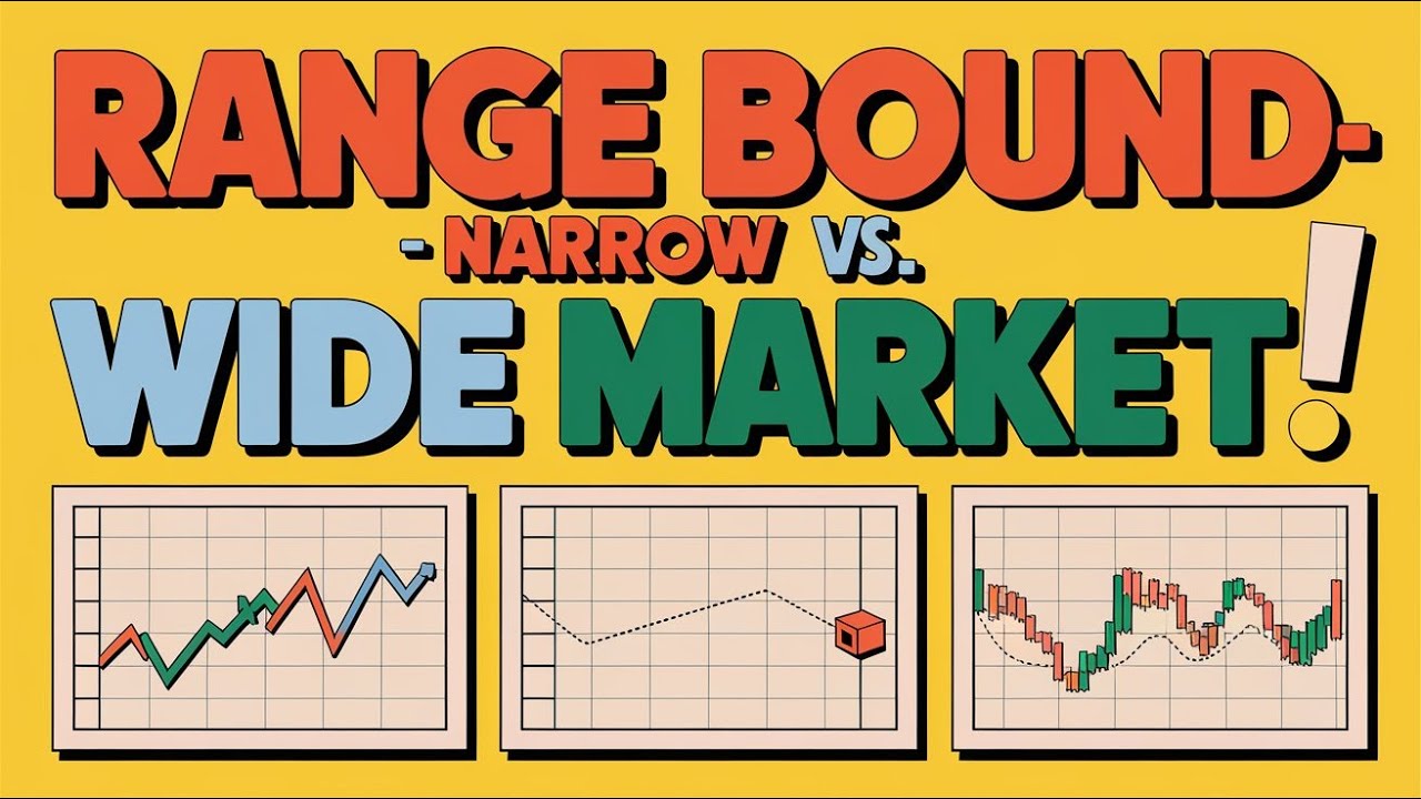 Range-bound, Narrow & Wide Market Explained | Stock Trading Tips in ...