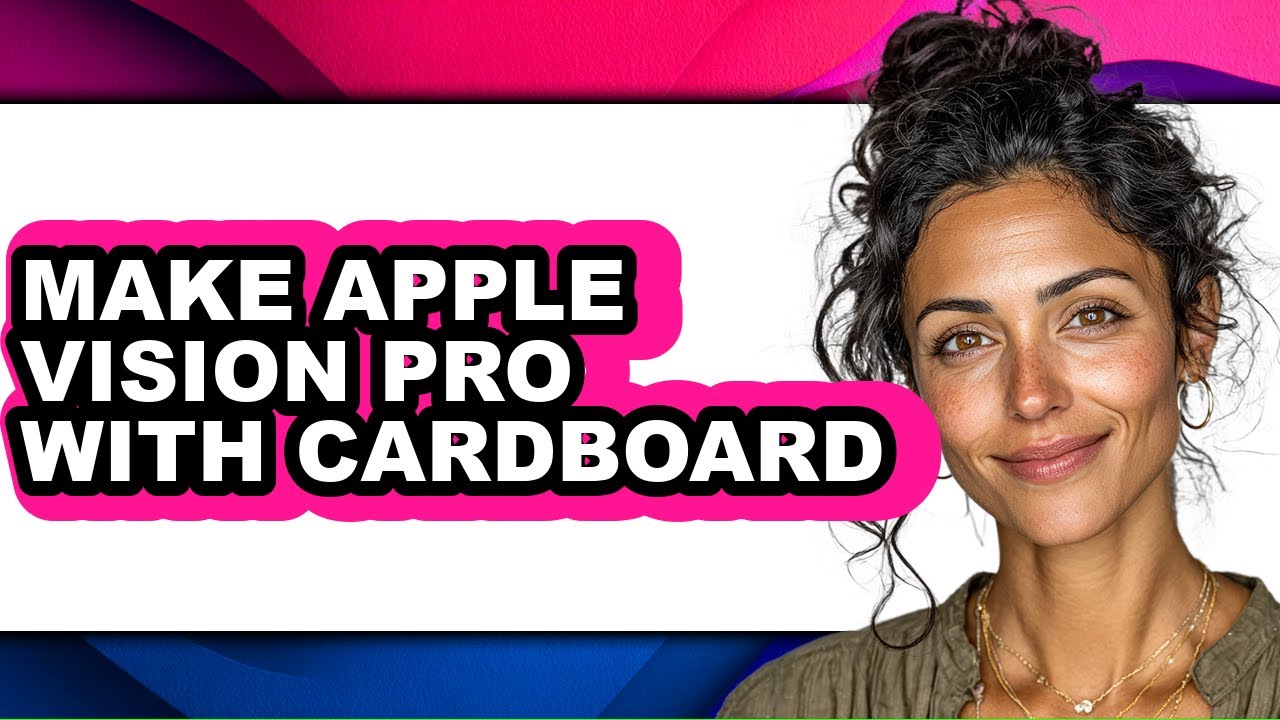 How to Make Apple Vision Pro with Cardboard (easy Method) - YouTube