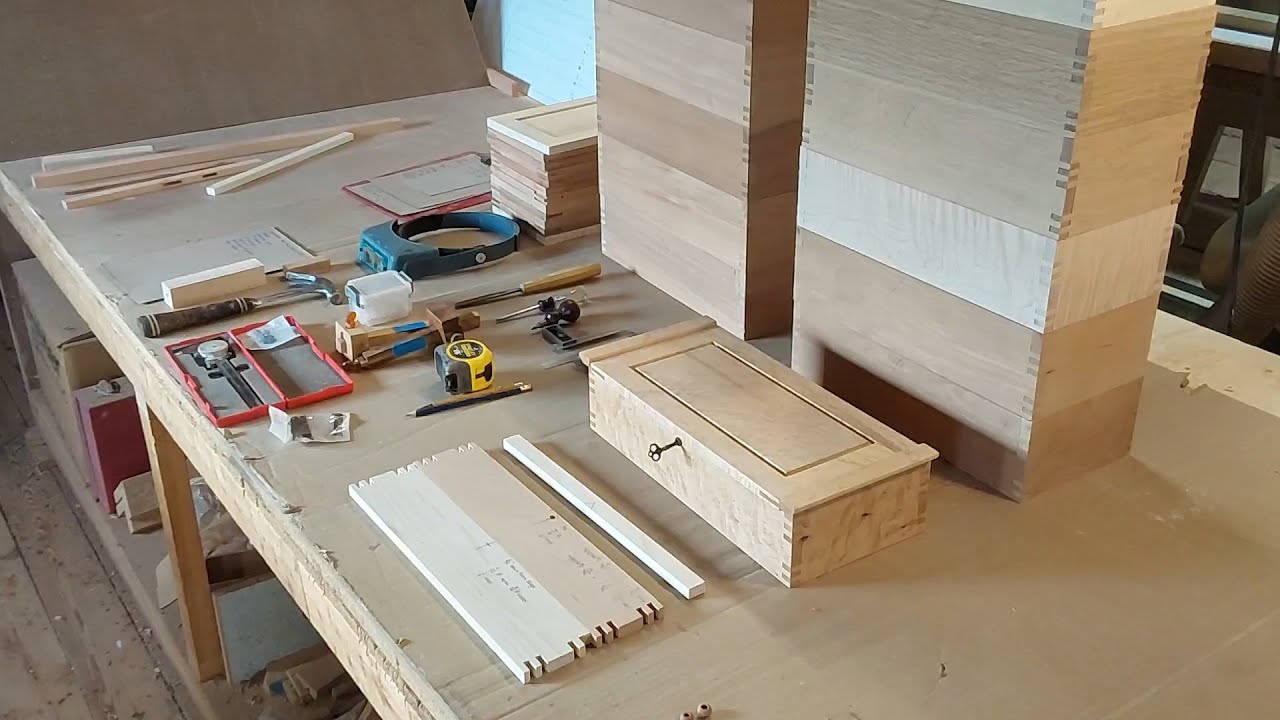 Jewelry Box Lock Installation. Showing the process to fit a lock. - YouTube